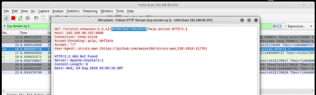 Apache Struts CVE-2018-11776 - Testing, Analyzing, & Detection ...